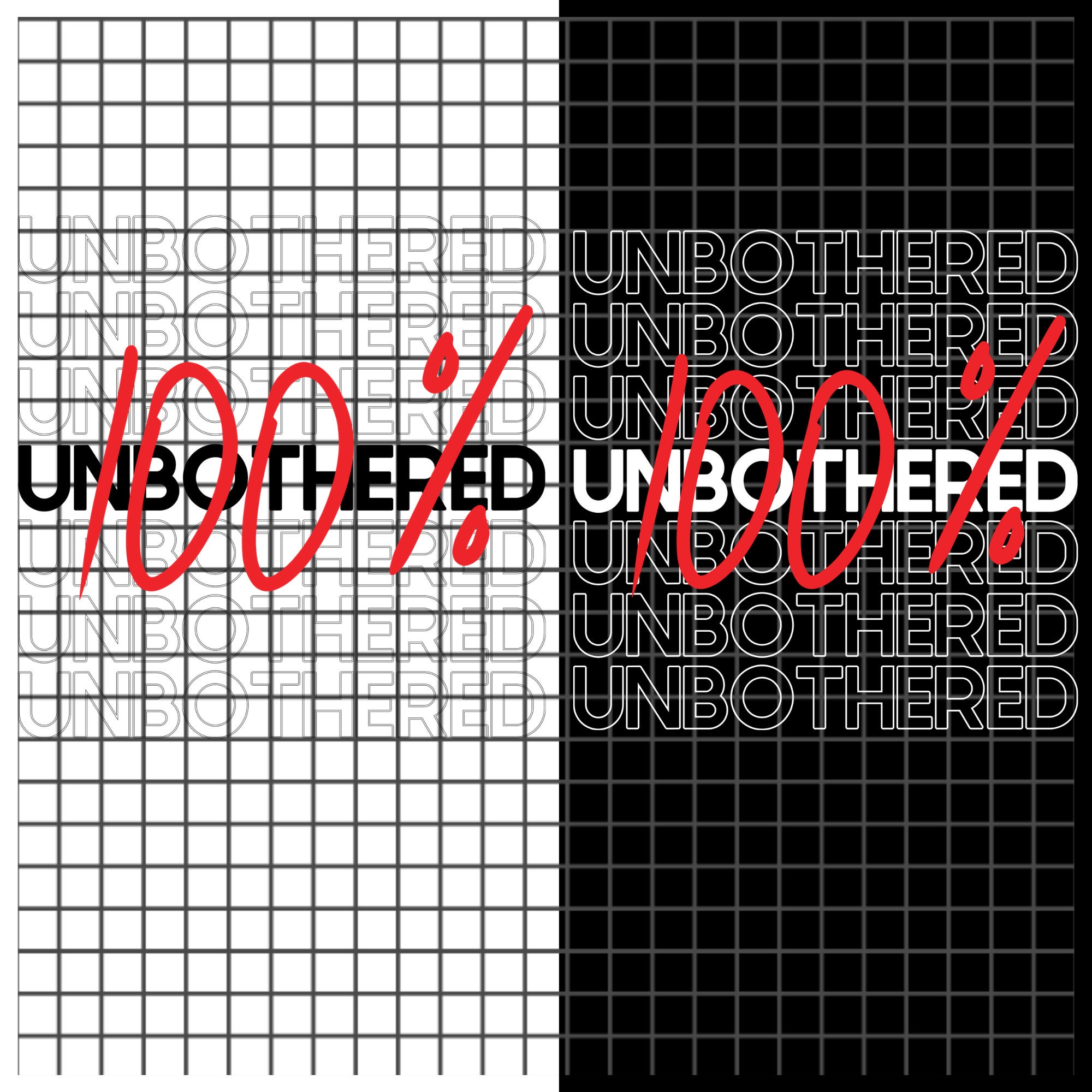 Unbothered Svg 100% Unbothered SVG Unbothered Png Vinyl - Etsy