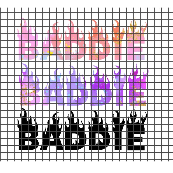 Baddie Svg - Etsy