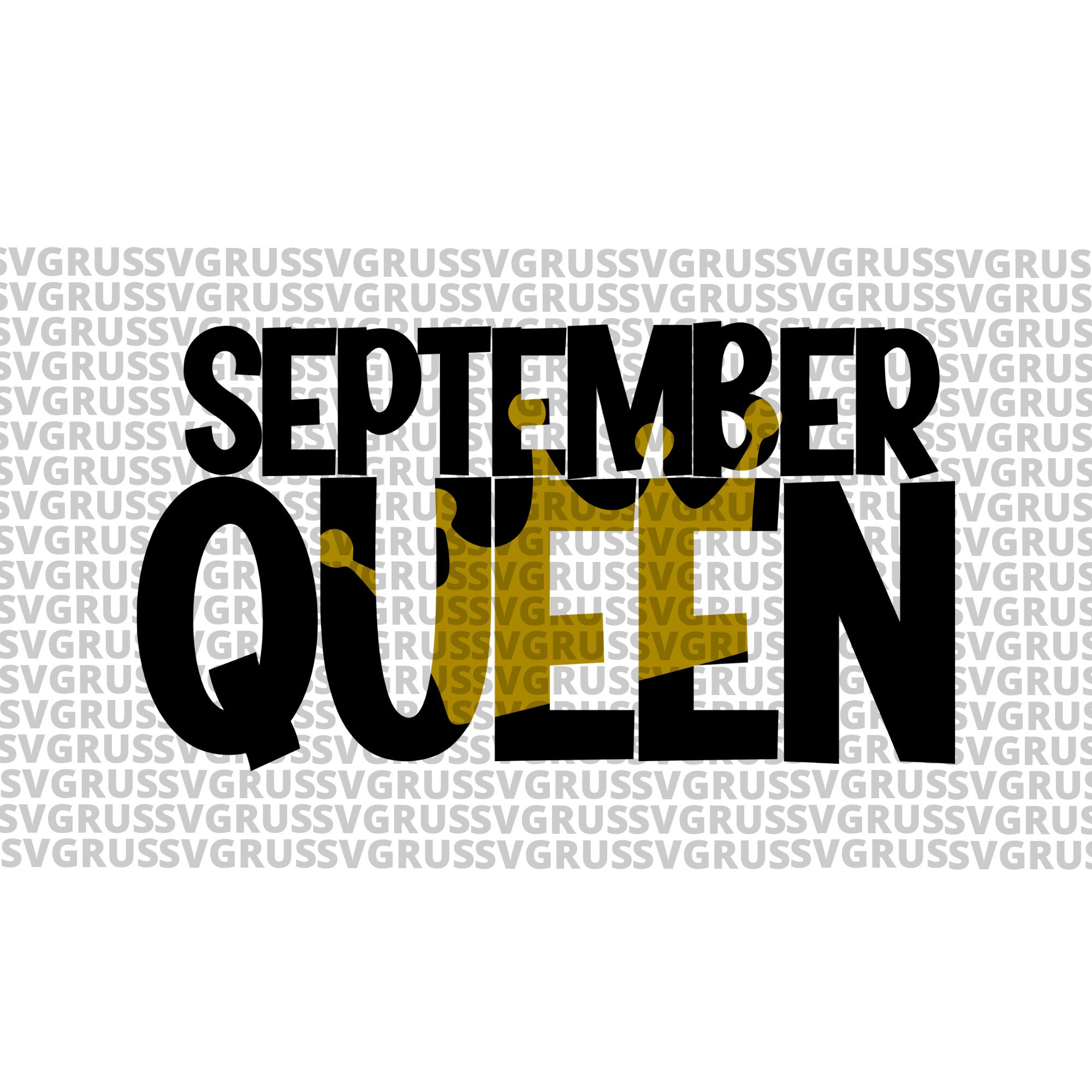 September Birthday Svg Birthday Girl Svg Birthday Queen Svg - Etsy