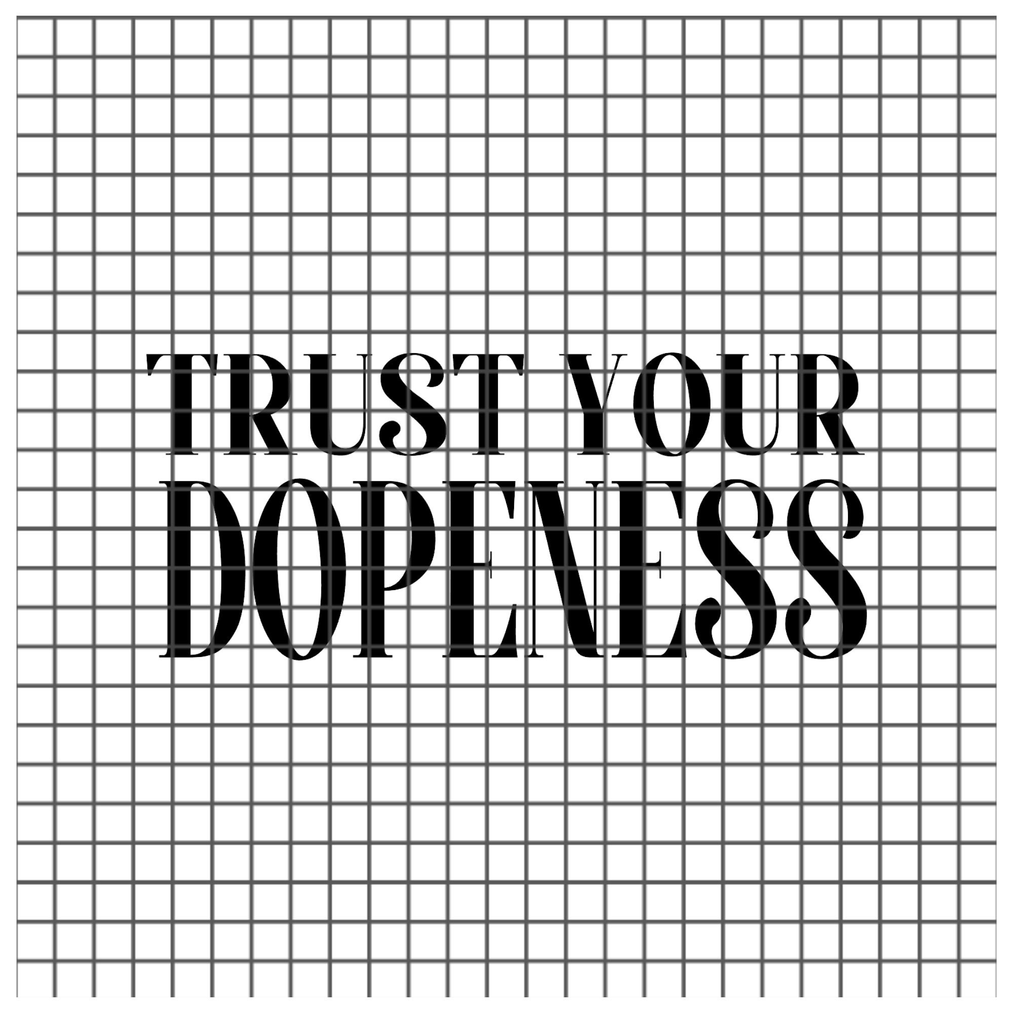 Trust Your Dopeness Svg Dope Svg Business Owner Svg Black - Etsy