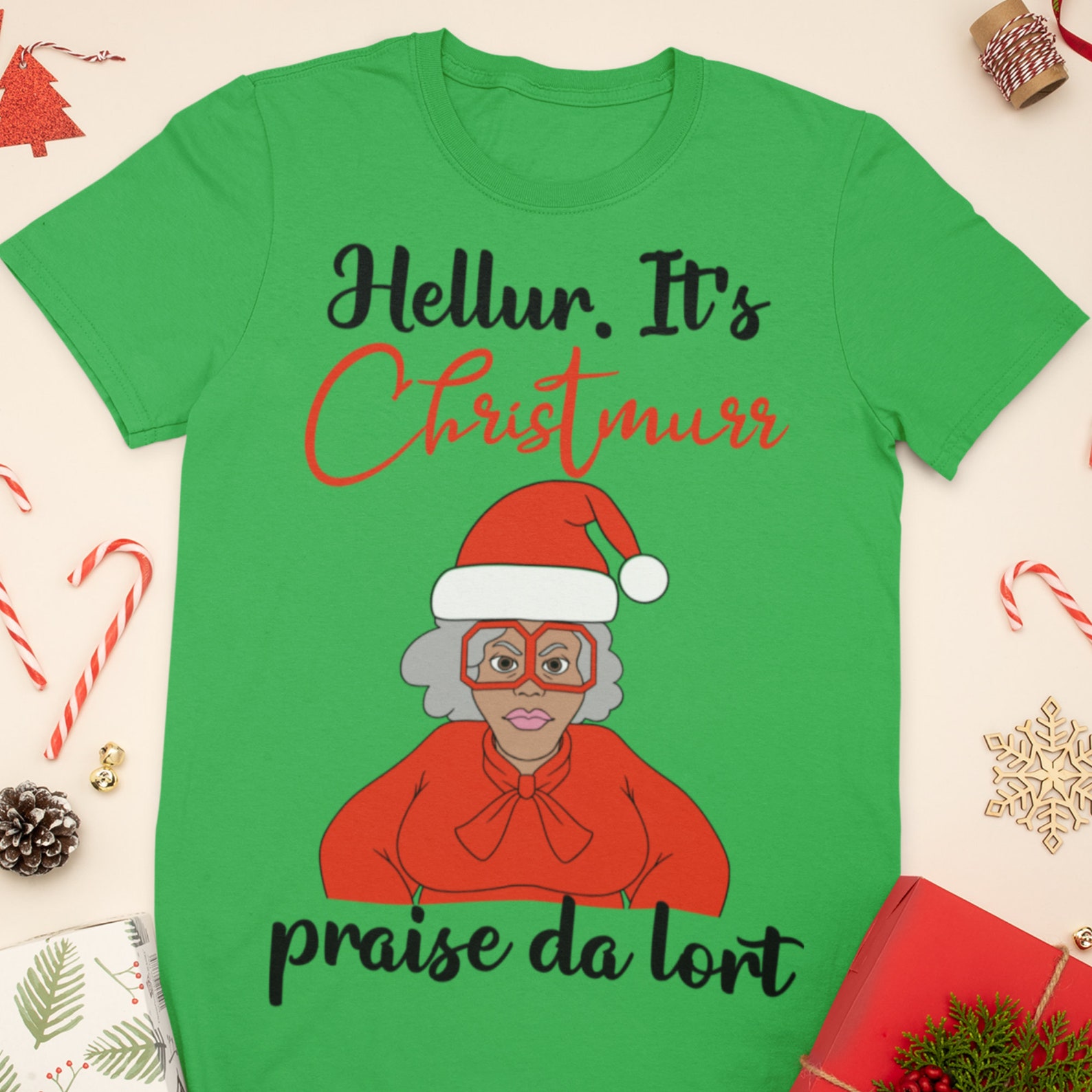 Madea Christmas Svg Madea in Red Christmas Svg Holiday Svg - Etsy