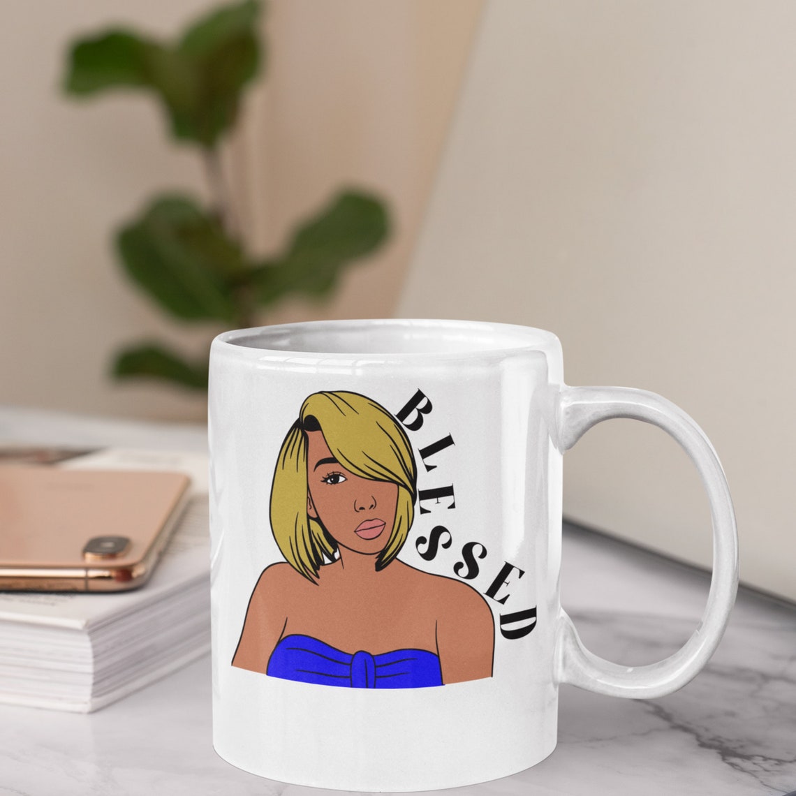 Blessed Woman Svg, Black Woman Svg, Black Women, Svg Files for Cricut ...