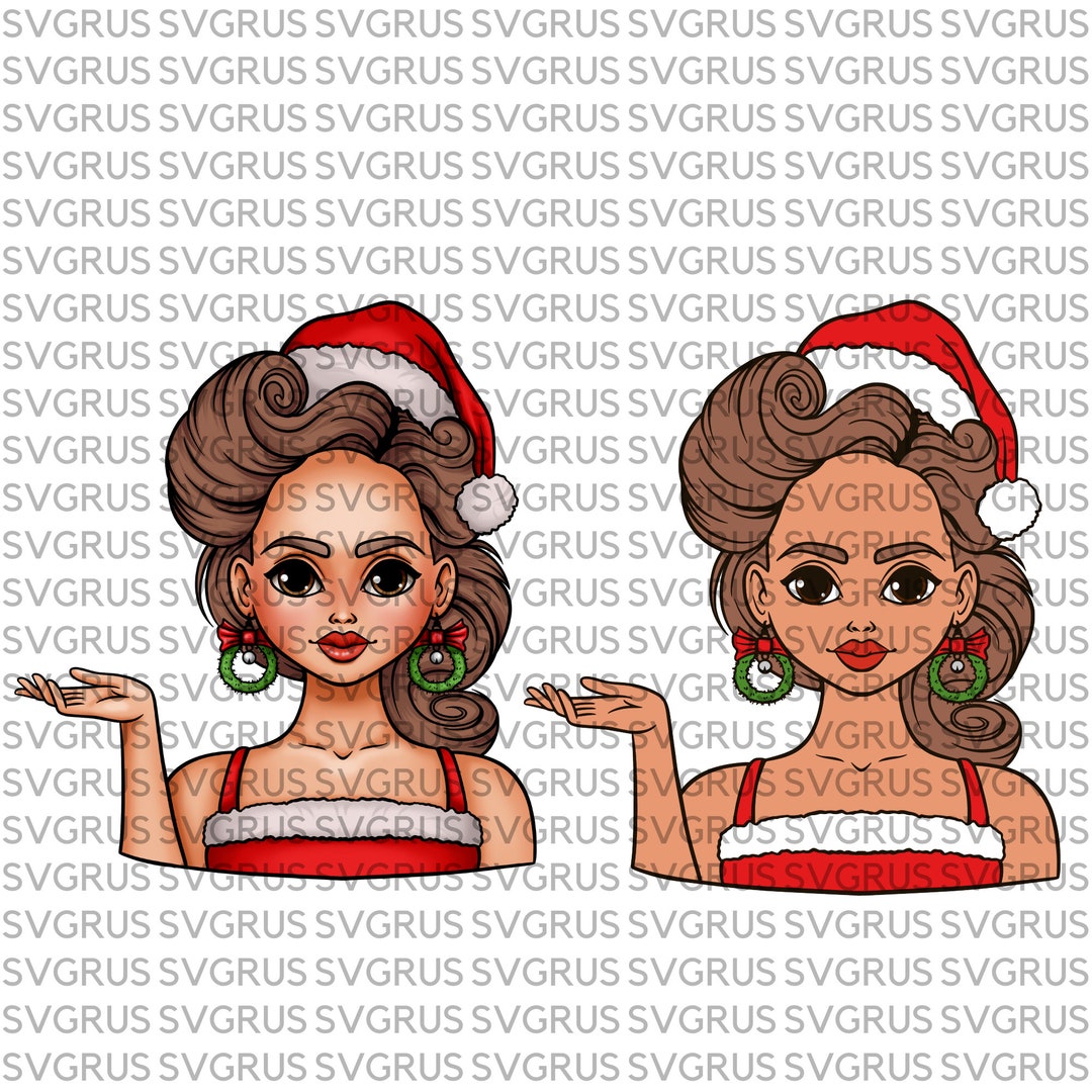 Christmas Svg, Christmas Doll Clipart, Christmas Clipart, Christmas ...