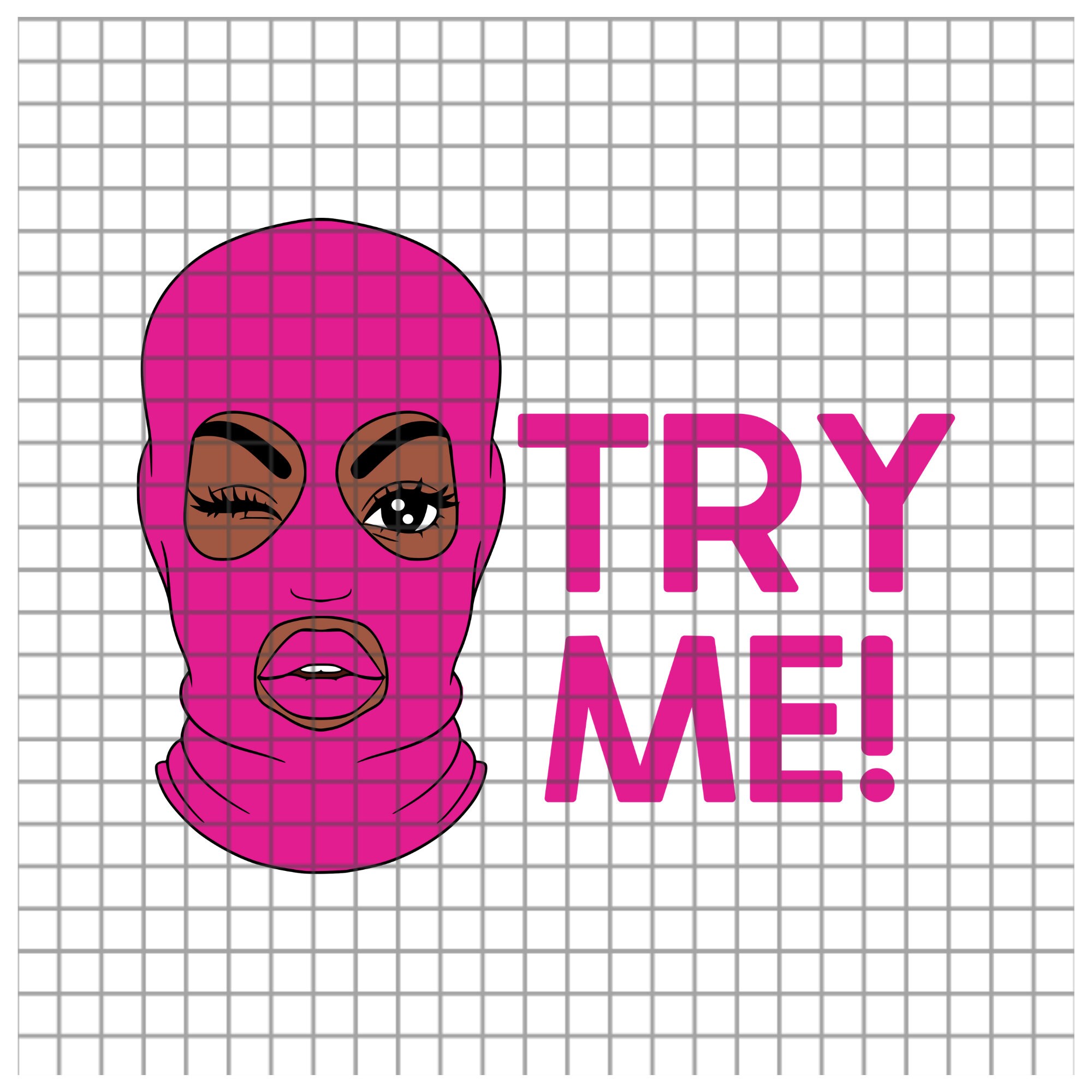 Try Me Svg Not Today Svg Business Owner Svg Black in - Etsy