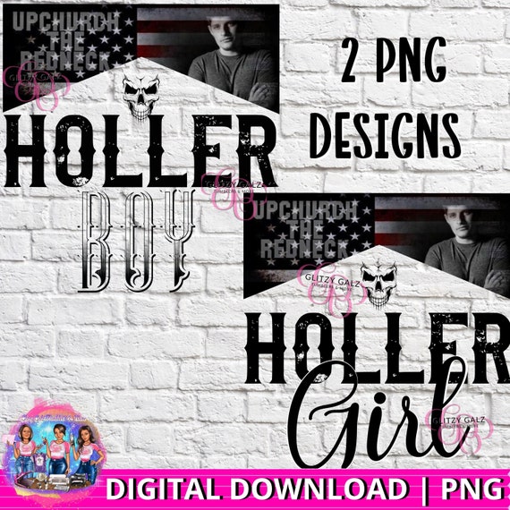 Holler Boy/girl PNG 2 Digital Downloads American Flag - Etsy UK