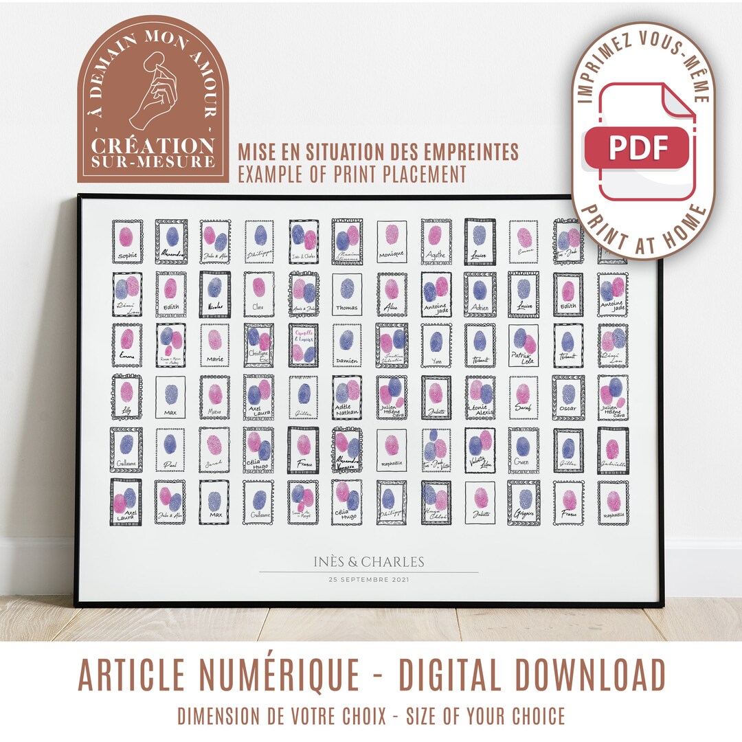 Tree With Footprints - Tables - Guest Book Customizable Wedding ...