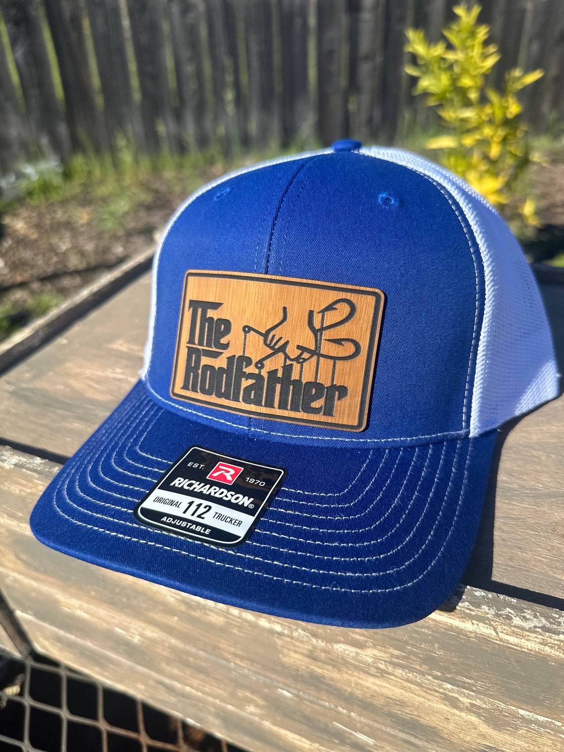 The Rod Father Richardson and YP Classic Leather Patch Hat Fishing ...