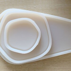 Cement Scallop Plate Fruit Plate Silicone Mold Concrete Decorative Tray ...