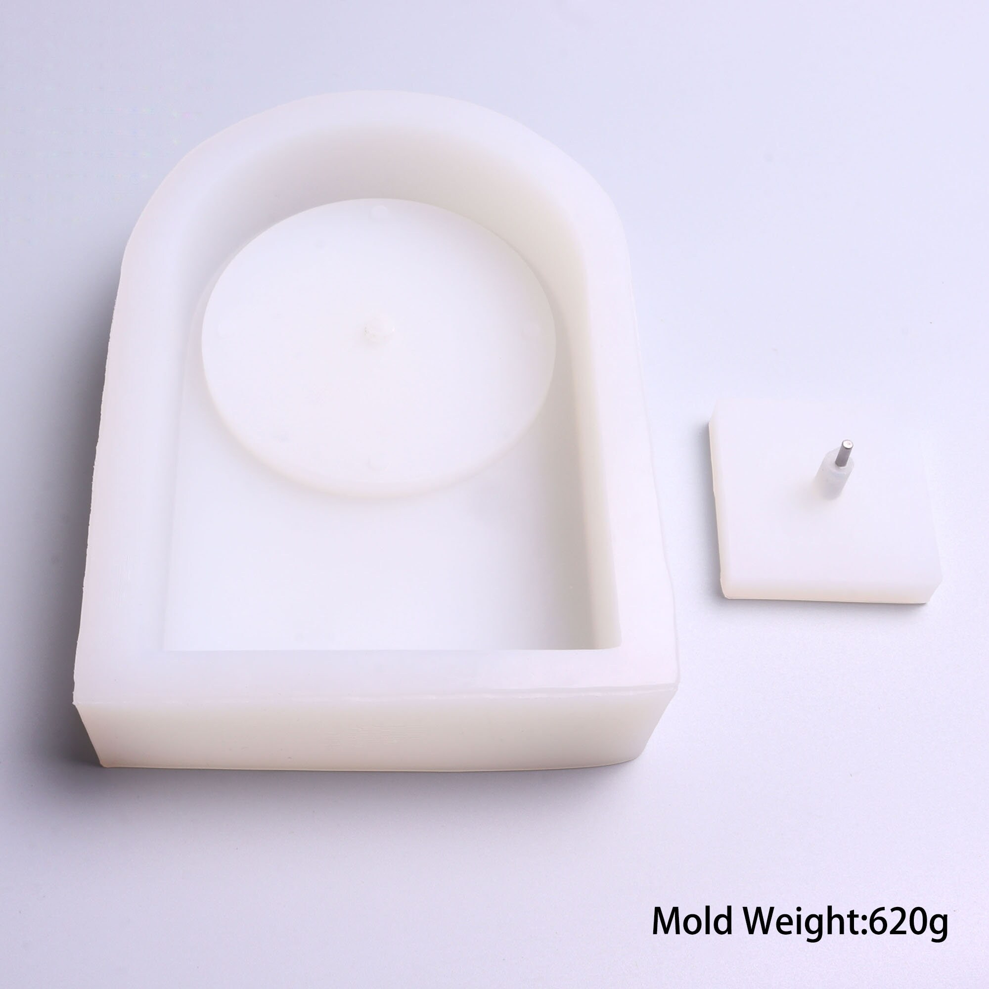 Creative Circle Cement Clock Silica Gel Mold Wall Decoration - Etsy