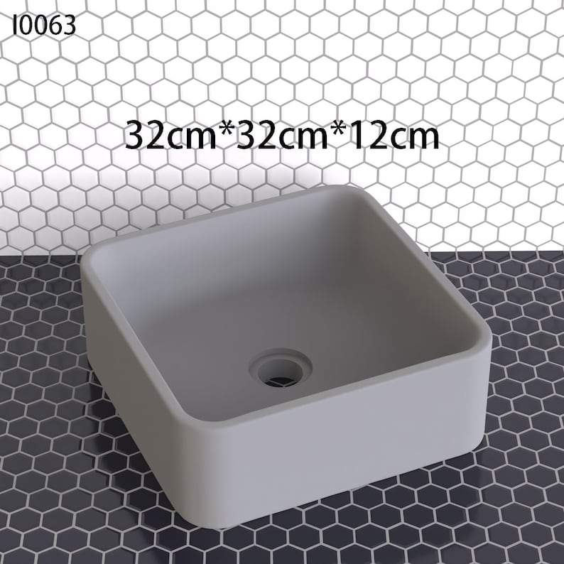 Silicone Sink Molds for Concrete DIY Cement Washbasin Molds | Etsy ...