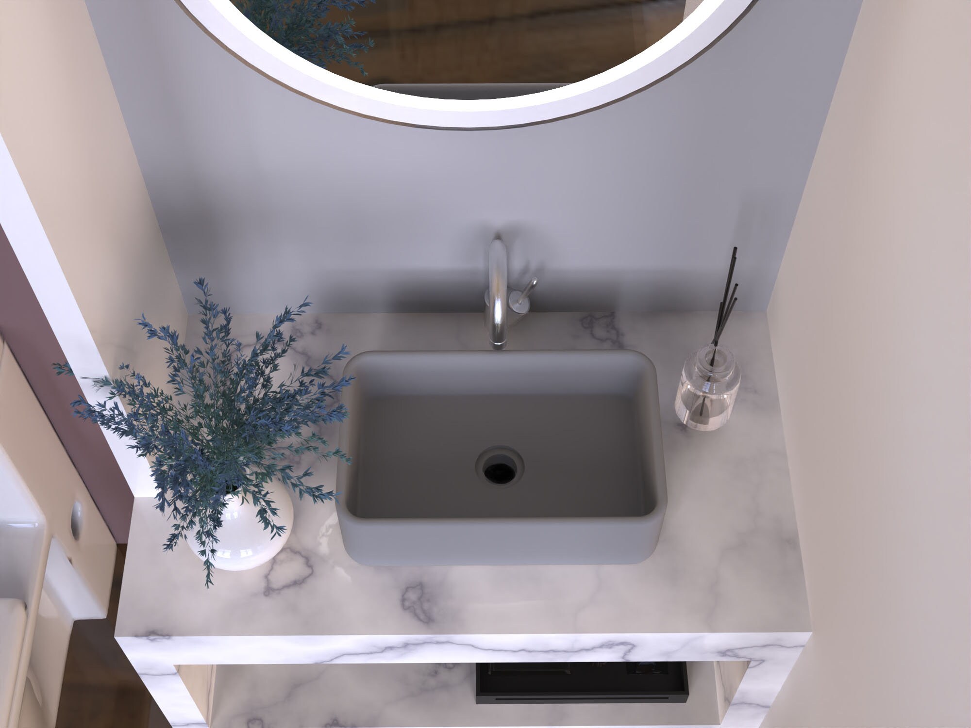 Silicone Sink Molds for Concrete DIY Cement Washbasin Molds - Etsy ...