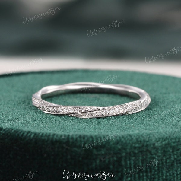 Twisted Wedding Band - Etsy