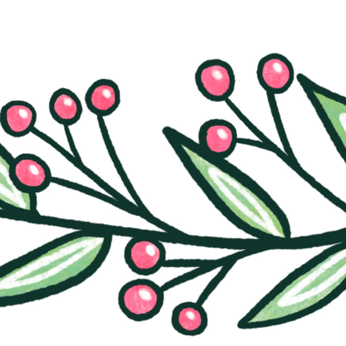 Floral Dividers Clipart • Hand Drawn Leaf & Flower Borders (PNG) - Etsy