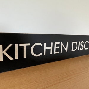 Kitchen Disco Vintage Style Wooden Sign for Home/kitchen - Etsy