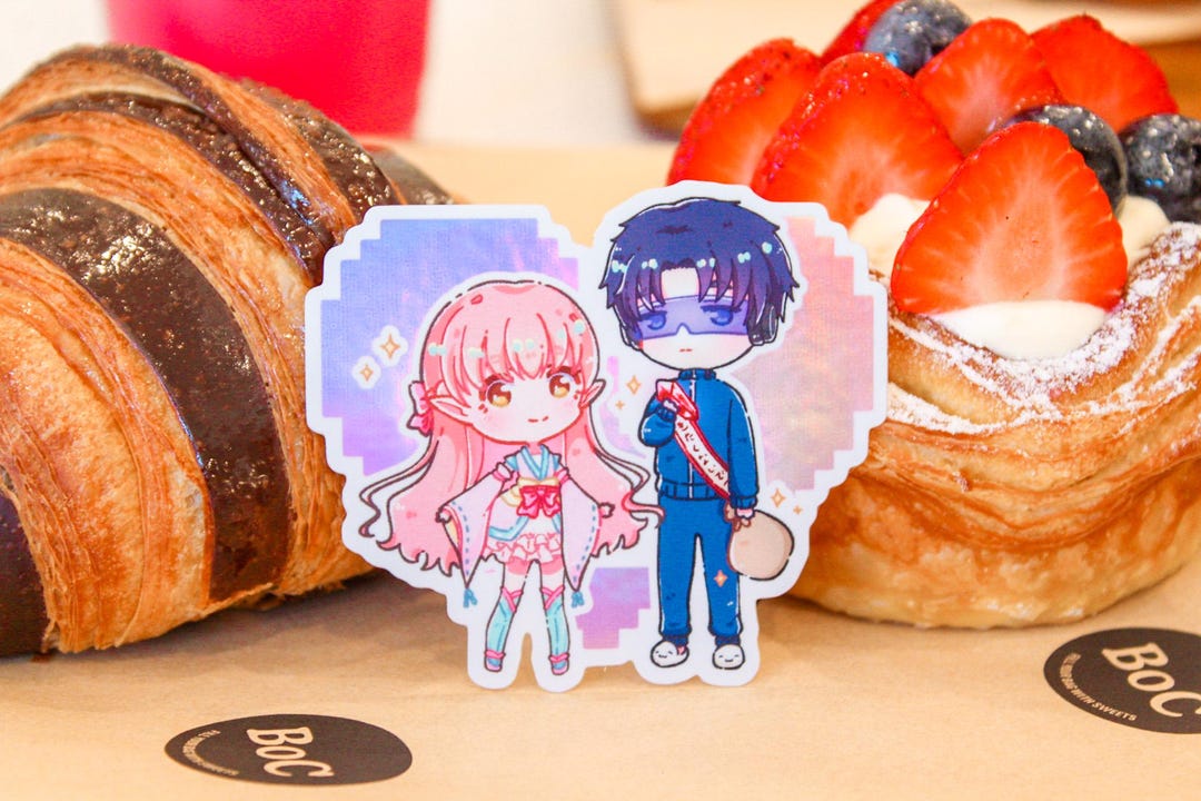 Wotakoi Love is Hard for Otaku Holographic Vinyl Sticker - Etsy