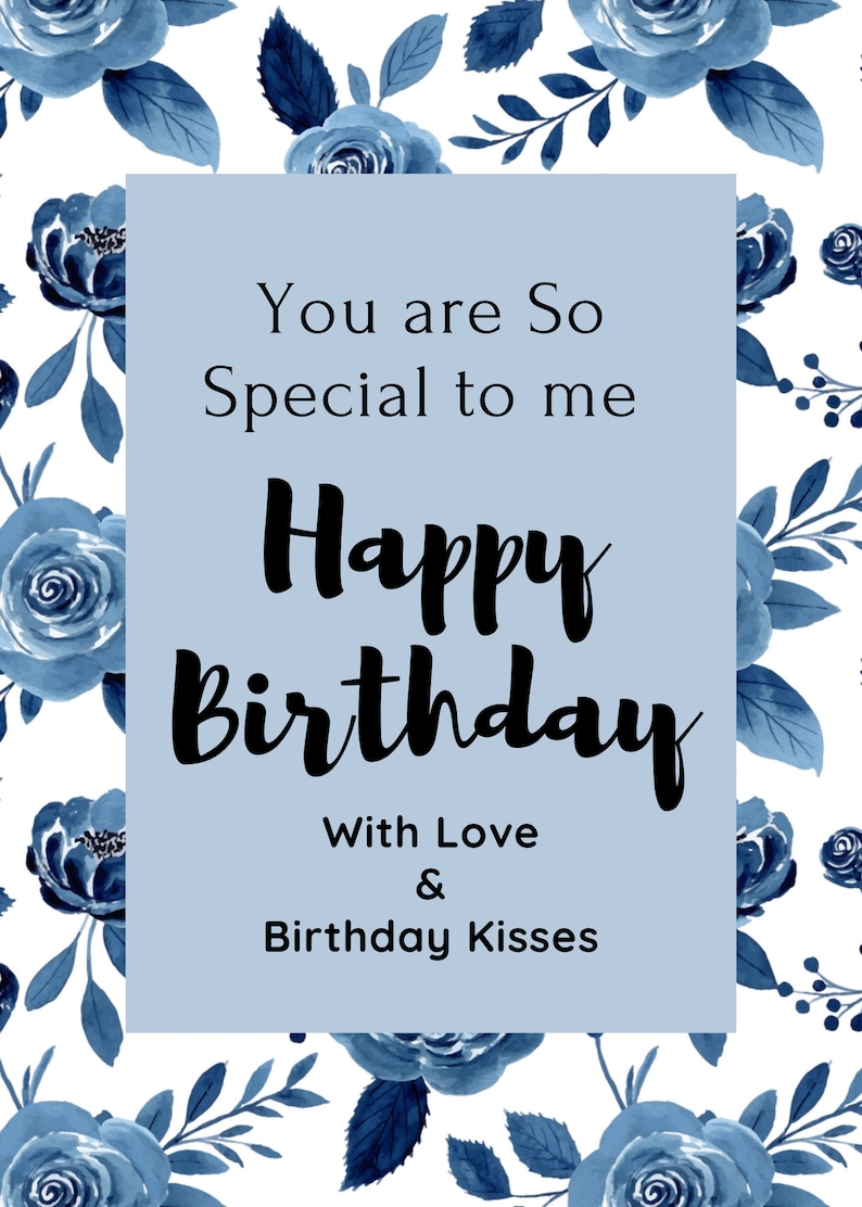 Personalised so Special to Me Birthday Card Hand Finished With Gems - Etsy