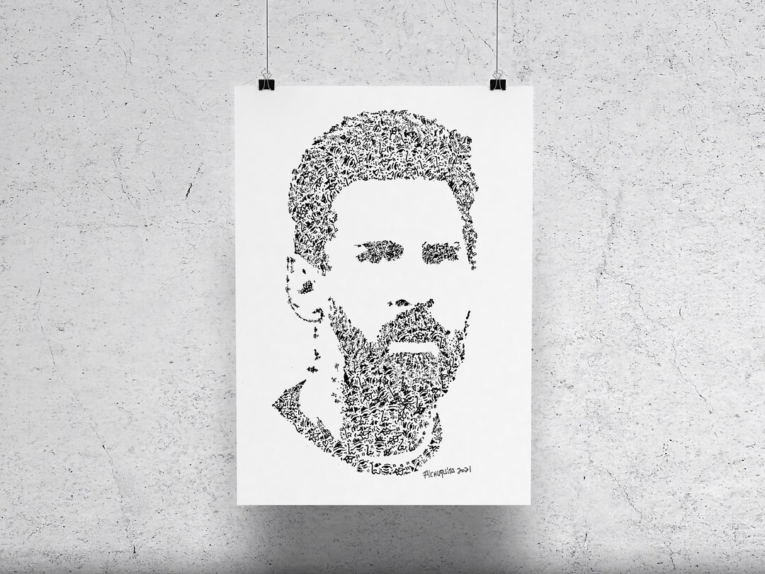 Leo de Mini-Pichu Lionel Messi 10 Impresión - Etsy España