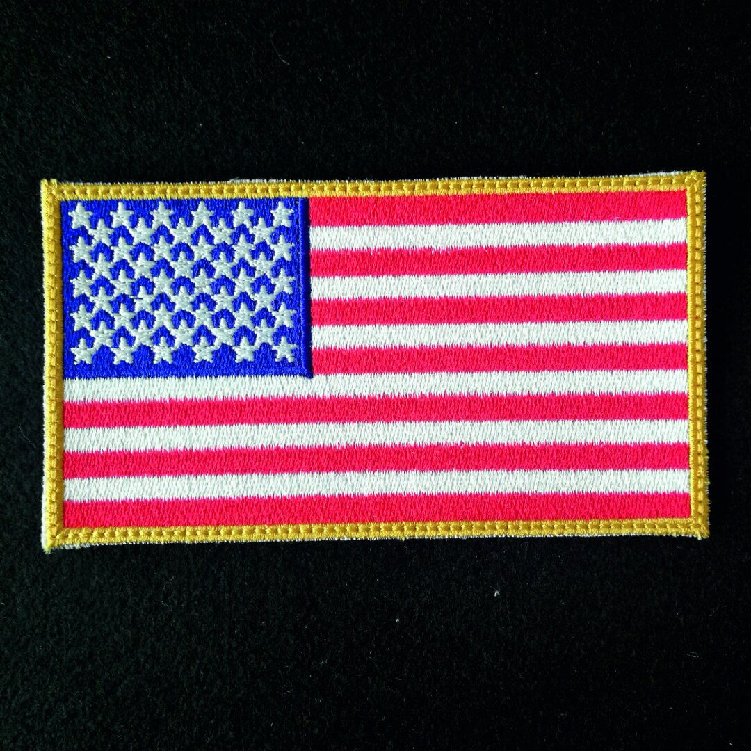 Top Gun's American Flag Patch - Etsy