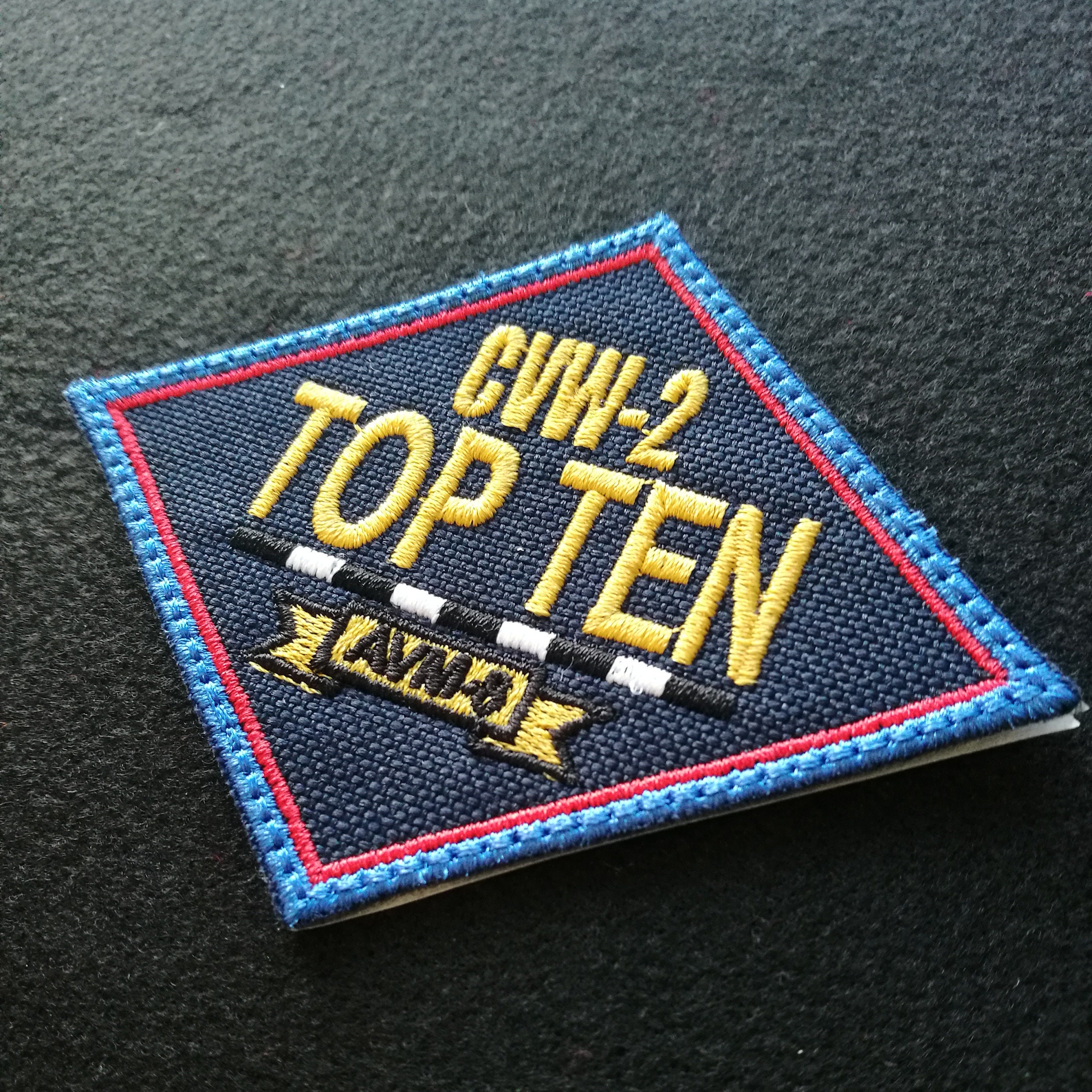 Top Gun's Top Ten CVW-2 Patch - Etsy UK