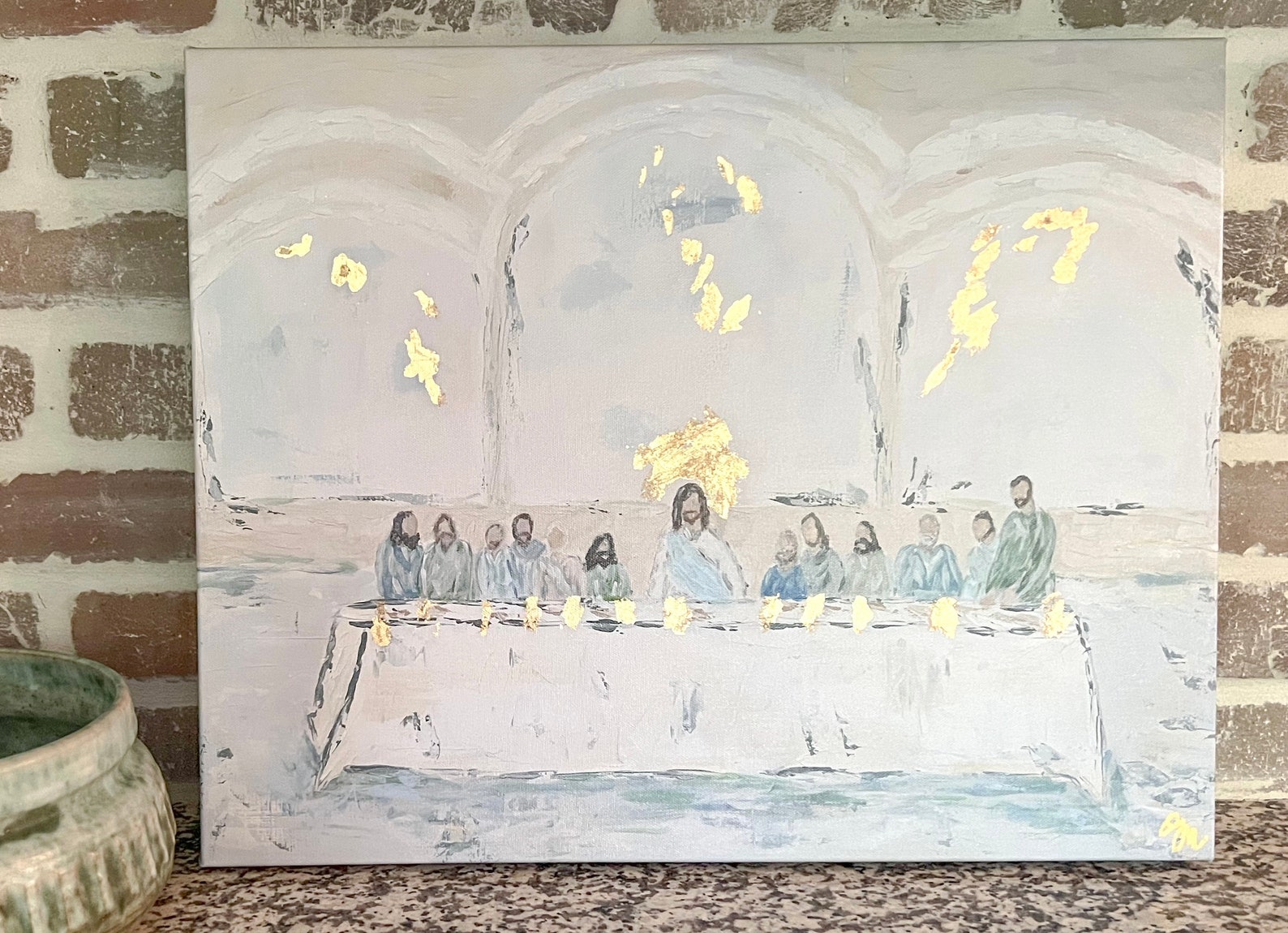 The Last Supper Art Print on Gallery Wrapped Canvas - Etsy