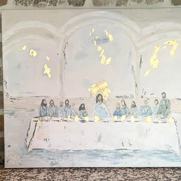 Abstract Last Supper - Etsy