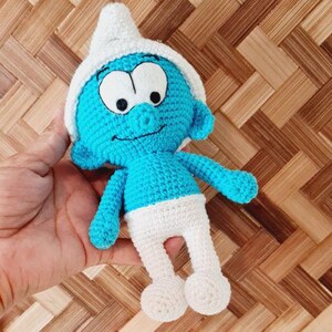 SMURF AMIGURUMI | Pattern | Crochet Doll | ENGLISH Language | Includes ...