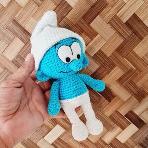SMURF AMIGURUMI | Pattern | Crochet Doll | ENGLISH Language | Includes ...