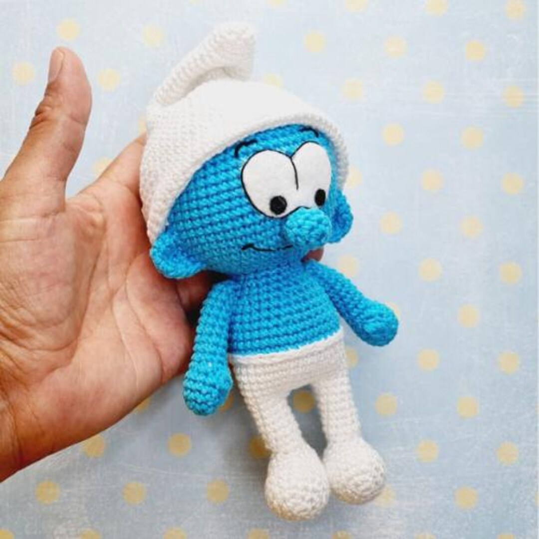 SMURF AMIGURUMI Pattern Crochet Doll Spanish Language Includes 1 ...