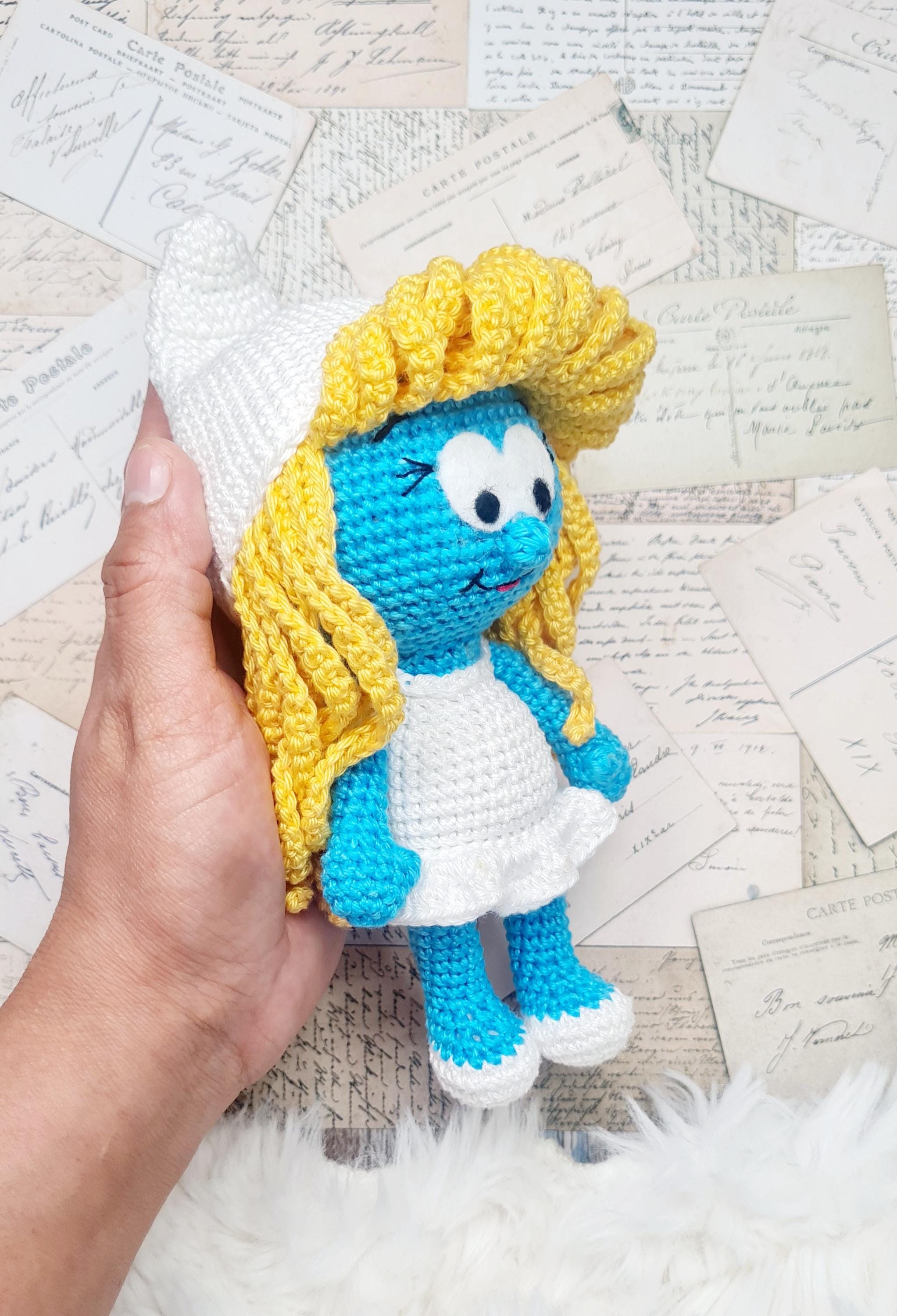 Smurfette Amigurumi Crochet Pattern | PDF Pattern With Photos | English ...