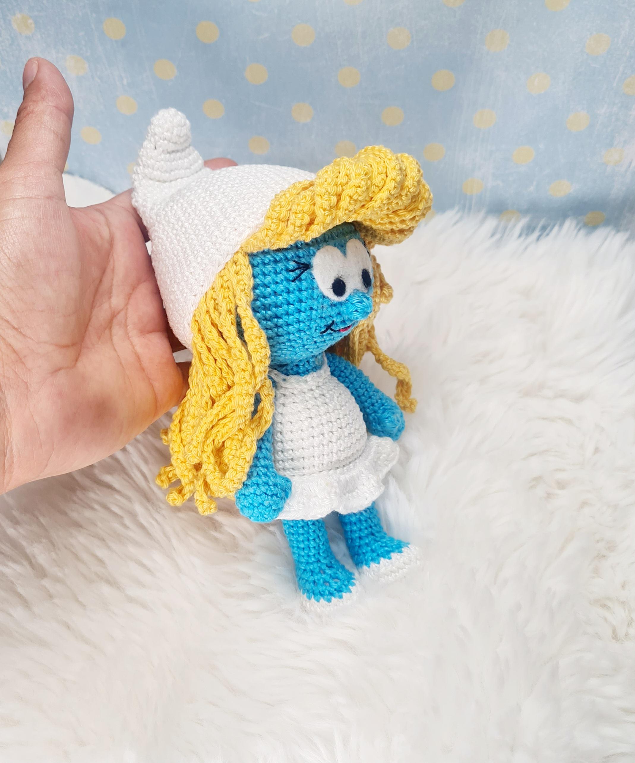 Smurfette Amigurumi Crochet Pattern | PDF Pattern With Photos | English ...