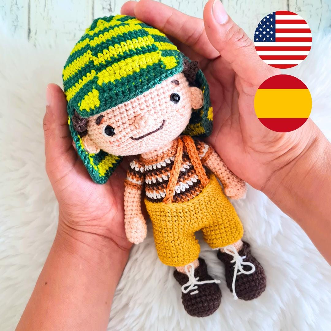 Amigurumi Pattern for El Chavo Del 8 | PDF Pattern With Photos ...