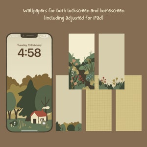 Vintage Cottagecore App Icons / Cozy Fall Forest Aesthetic | Hand Drawn Phone Theme | Ios ...
