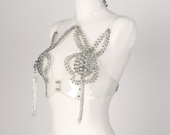 Clear Vinyl Bunny Set - Etsy