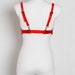 Red Vinyl Bunny Bra - Etsy