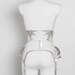 Clear Vinyl CORSET With Garters - Etsy