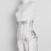Clear Vinyl CORSET With Garters - Etsy
