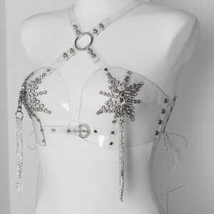 Clear Vinyl STAR Bra - Etsy