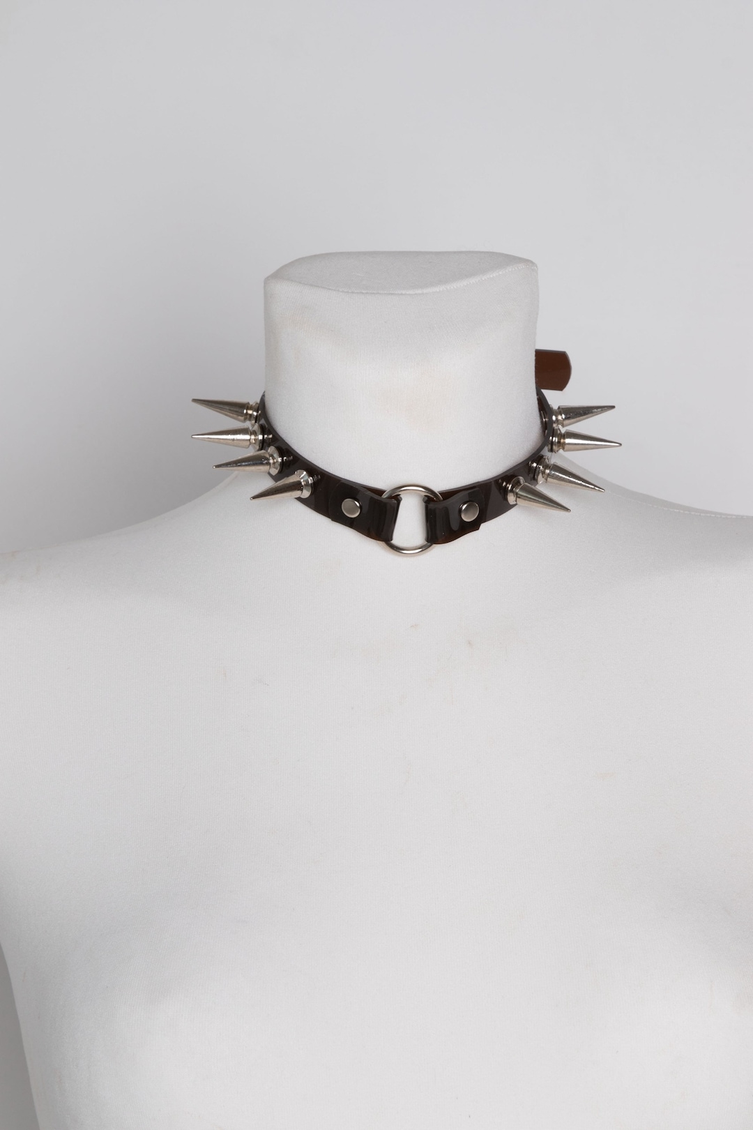 Choker Dark Vinyl HORN (ready for Shipping) - Etsy