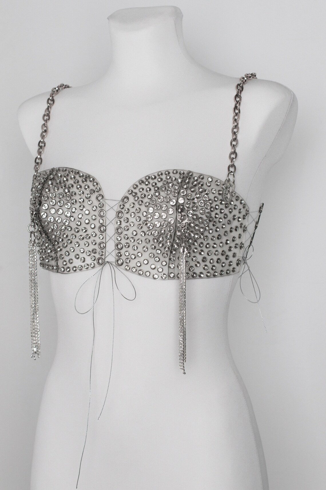 Clear Vinyl TOTAL Bra | Etsy