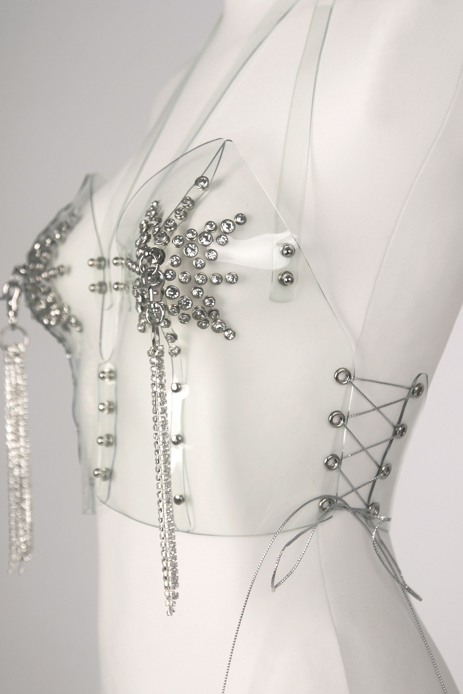 Clear Vinyl DEEP Bra | Etsy