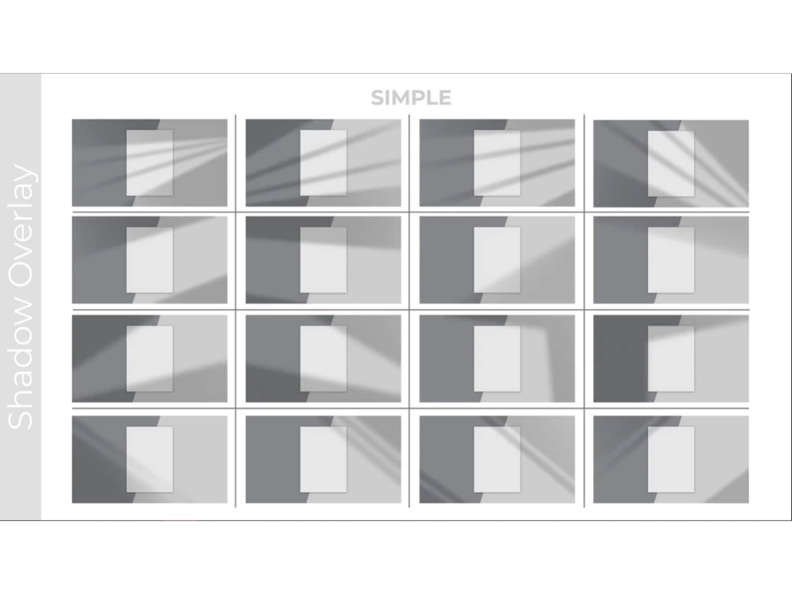 Realistic Shadow Overlays Collection for Premiere Pro / After Effects ...