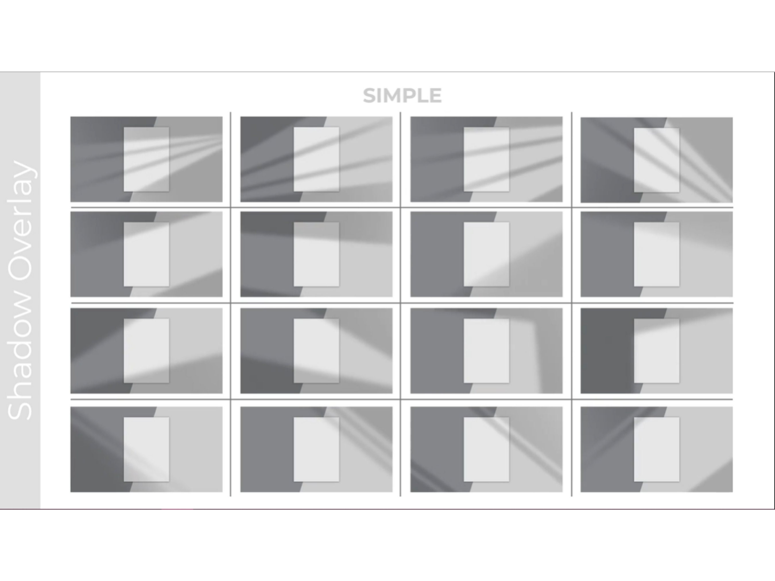 Realistic Shadow Overlays Collection for Premiere Pro / After Effects ...