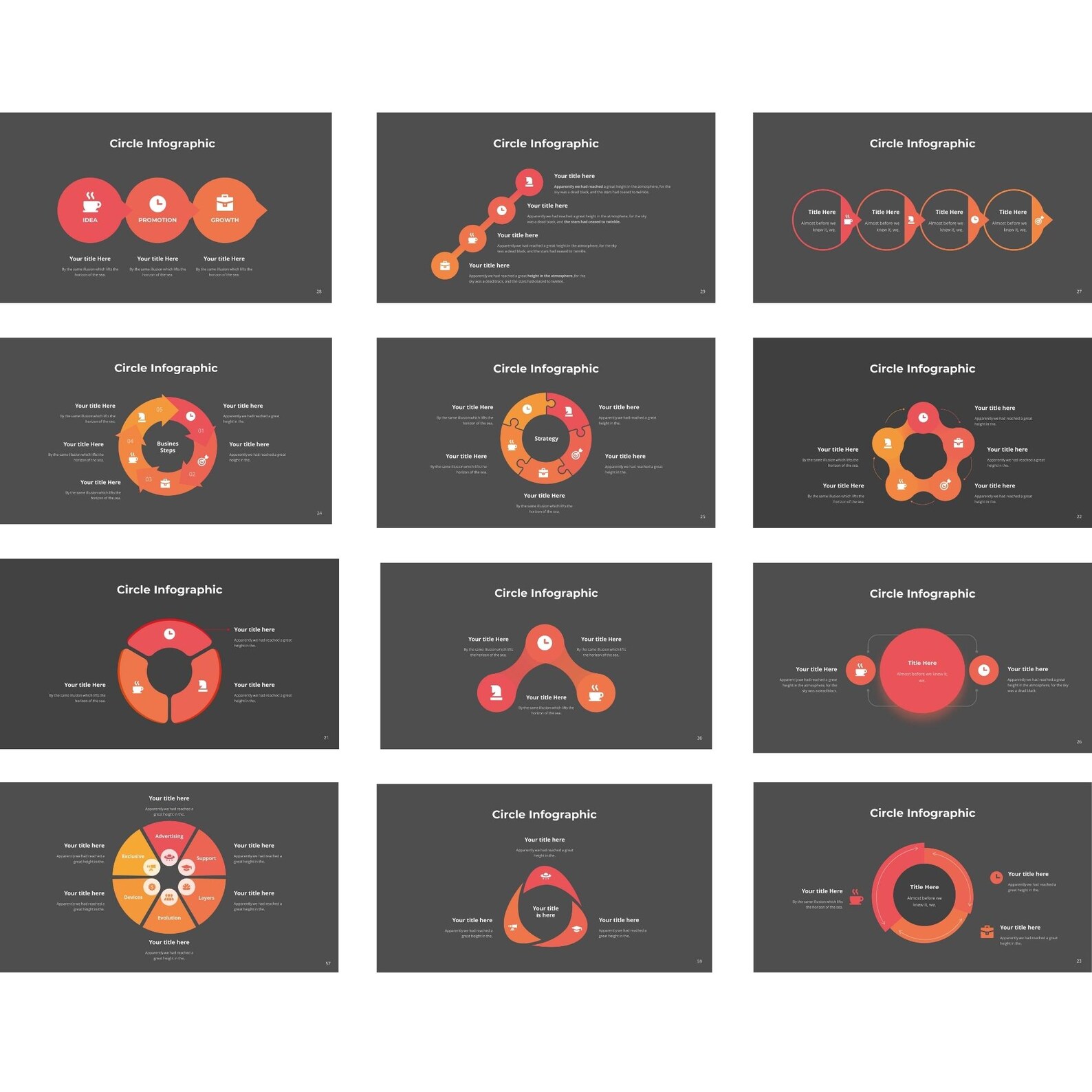 3000 Infographics Powerpoint Templates Presentations Fully Editable ...