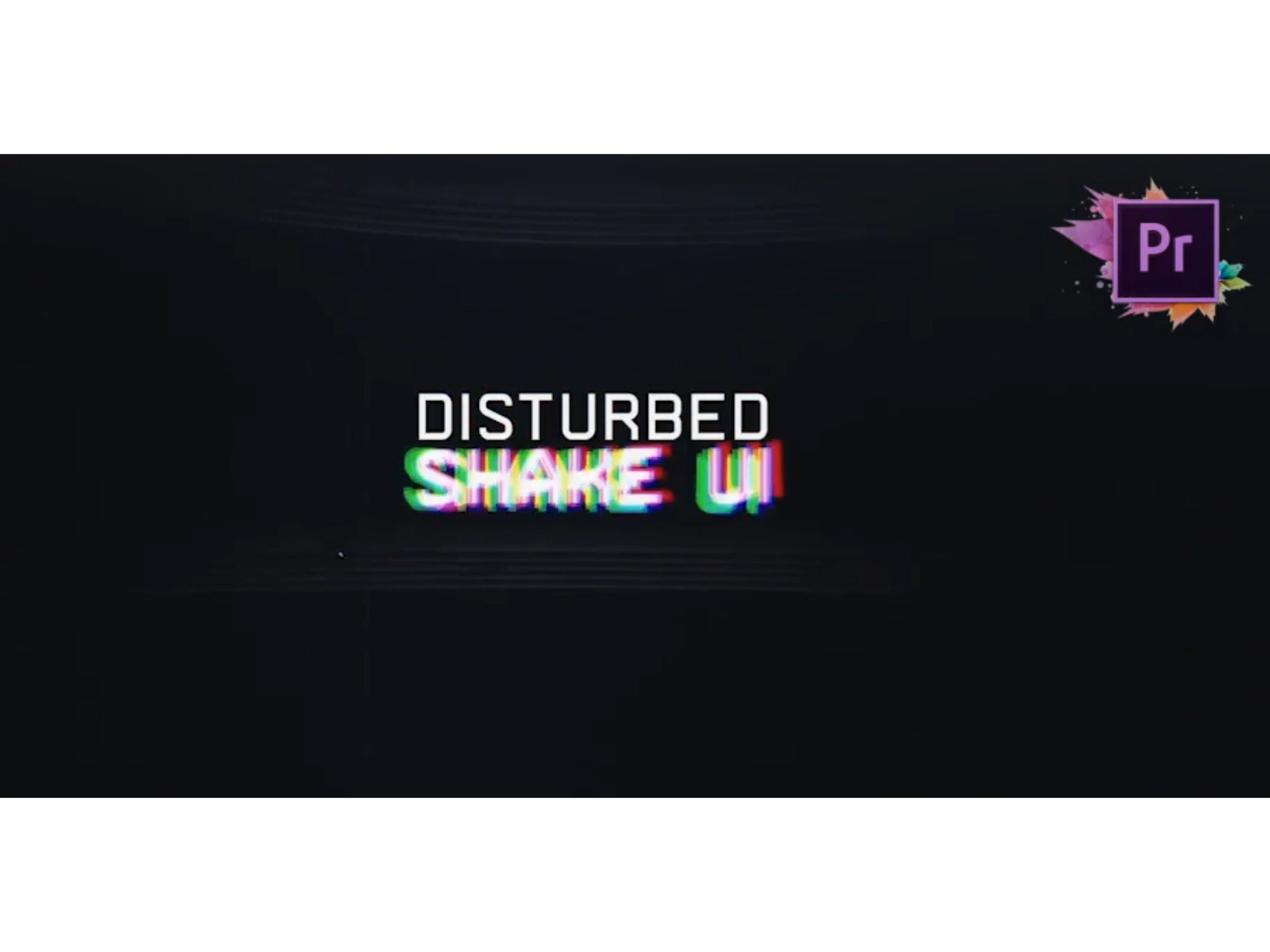 70 Glitch Title Animation Presets Pack | Glitch Text Maker for Premiere ...