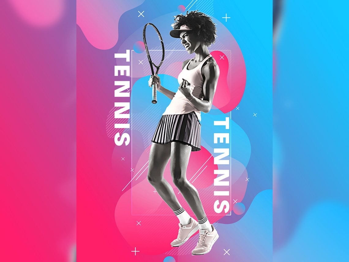 Cyber Style Poster Photoshop Action Digital Photo Effect Marketing Tool ...