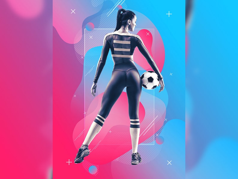 Cyber Style Poster - Photoshop Action - Digital Photo Effect ...