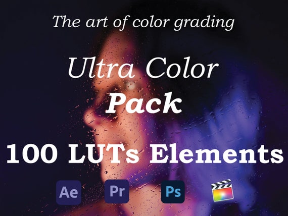 Ultra Color 100 LUTs pack for Any Software / Color | Etsy