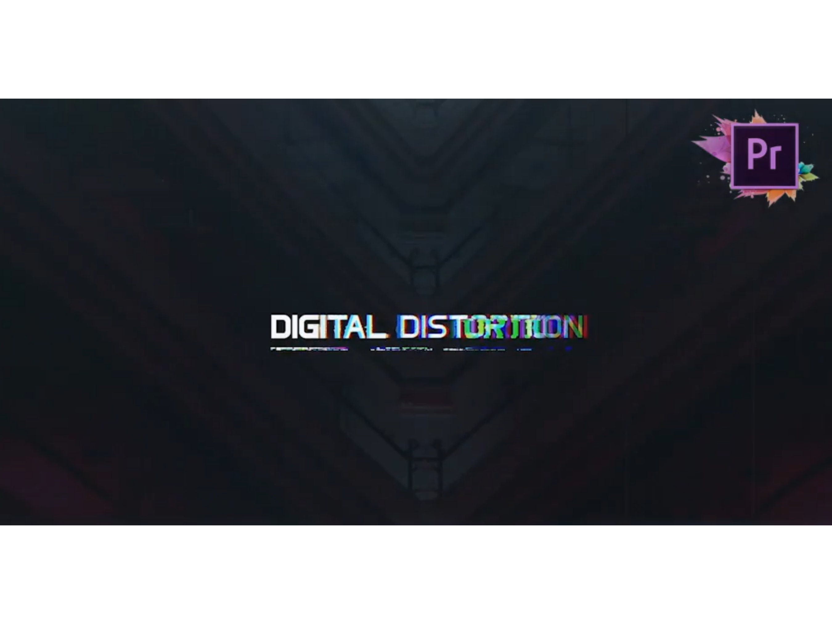 70 Glitch Title Animation Presets Pack Glitch Text Maker for Premiere ...