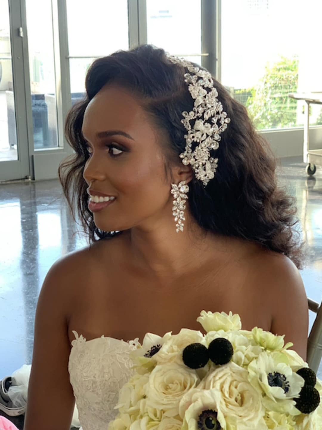 Swarovski Crystal Bridal Tiara: Luxury Wedding Hair Jewelry - Etsy