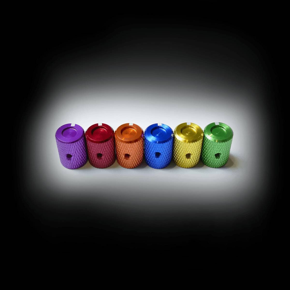 Anodized Aluminium Control Knobs for Guitar Effects Pedals FX - Etsy Canada